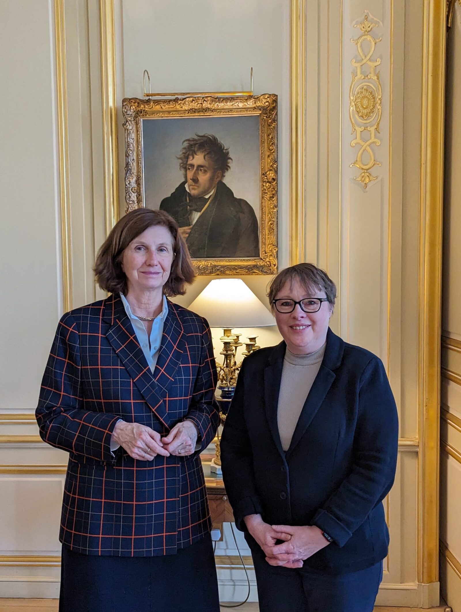 Meeting with French Ambassador - Maria Eagle MP